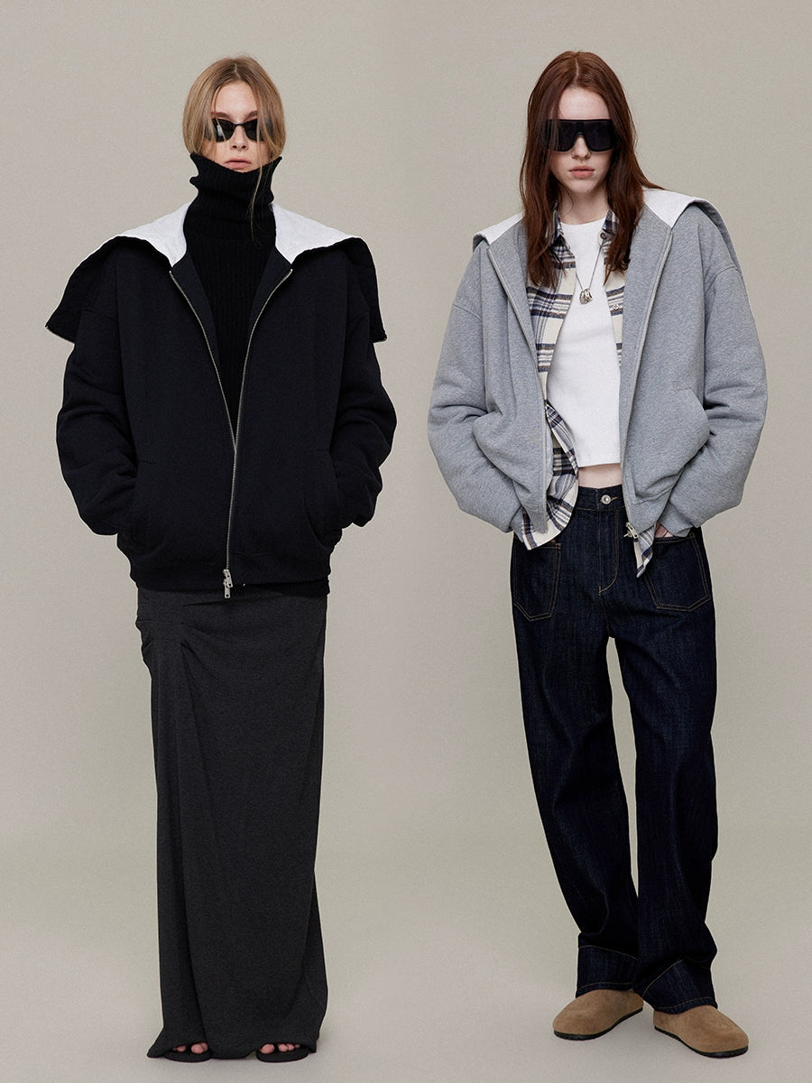 Cloudward Padded Hooded Zip Sweatshirt